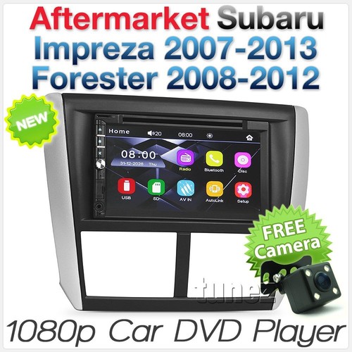 Car DVD Player Subaru Impreza Forester Stereo Radio CD USB Fascia Facia ...