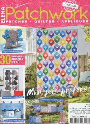 ELENA PATCHWORK N°72 - MON JETÉ PRÉFÉRÉ | eBay