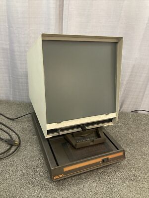 MICRON 770A MICROFICHE READER | eBay