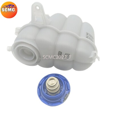 Engine Coolant Reservoir Overflow Tank W/ Cap For AUDI A4 Quattro A5 ...