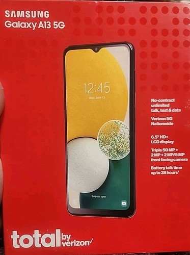 Total Wireless Samsung Galaxy A13 5G 64GB Verizon New In Box | eBay