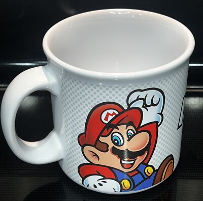 2022 Nintendo Super Mario Bros Mario Ceramic 20oz Mug | eBay