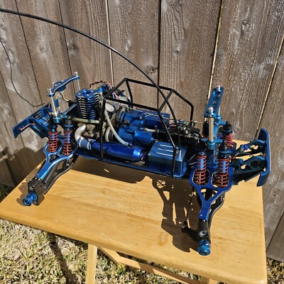 Vintage Traxxas T Maxx 90% Aluminum Build Original GPM Rare TMAXX T-Max ...