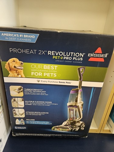 BISSELL ProHeat 2X Revolution Pet Pro Plus Upright Deep Cleaner ...