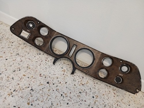 70 71 72 73 74 75 76 77 Camaro Woodgrain Dash Bezel Gauge burlwood ...