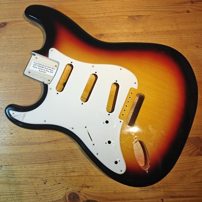 Used 2020s Strat Stratocaster Style Guitar Body LEFT HANDED Poplar ...