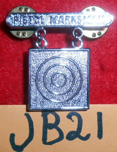 JB21 USMC "PISTOL MARKSMAN" award | eBay