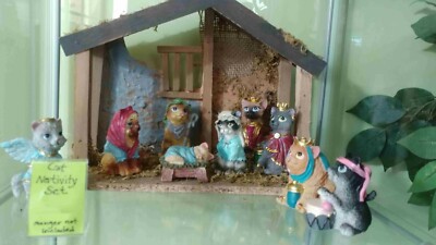 Cat Nativity Set - 9 piece | eBay
