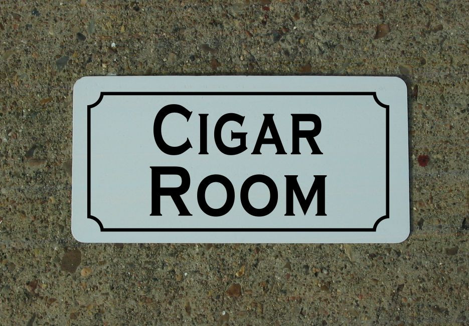CIGAR ROOM Sign Metel vintage retro look for Man Cave Bar Pool Hall ...