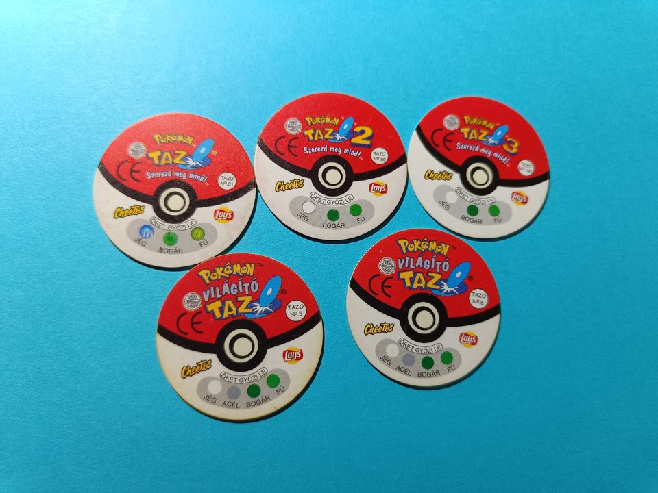 Pokémon Taz - POG - Walkers/Cheetos - Fire lot, 1st-2nd gen | eBay