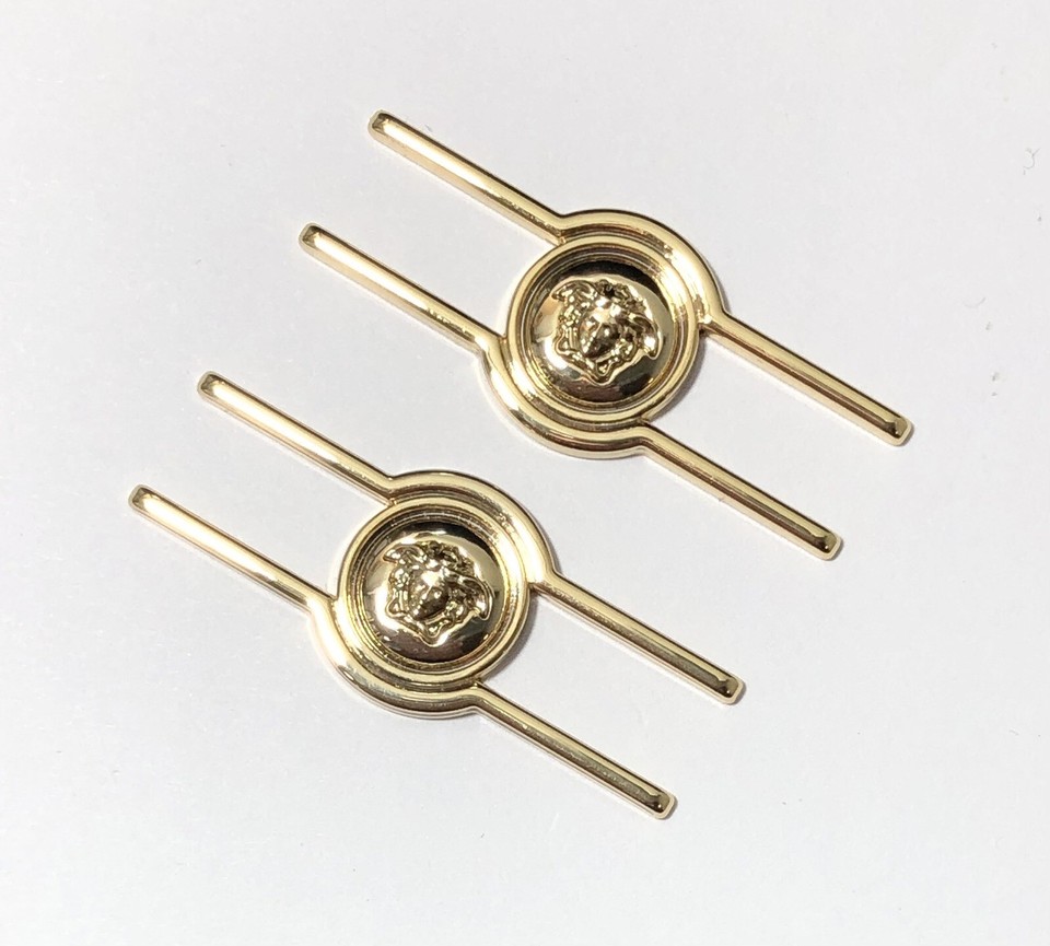 Versace VE 2264 Sunglasses Golden Replacement Temples Side Icon Logo ...