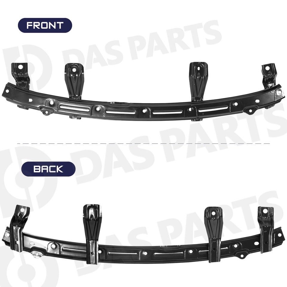 Bumper Gloss Black Grille Fog Light Radiator Cover Bracket For 16-18 ...