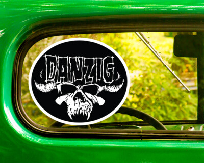 2 DANZIG BAND DECAL Bogo Stickers For Car Truck Window Bumper Laptop | eBay