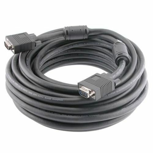Cavo Video Analogico Per Pc Cavo VGA/SVGA Maschio-Maschio Blu Da 50 ...