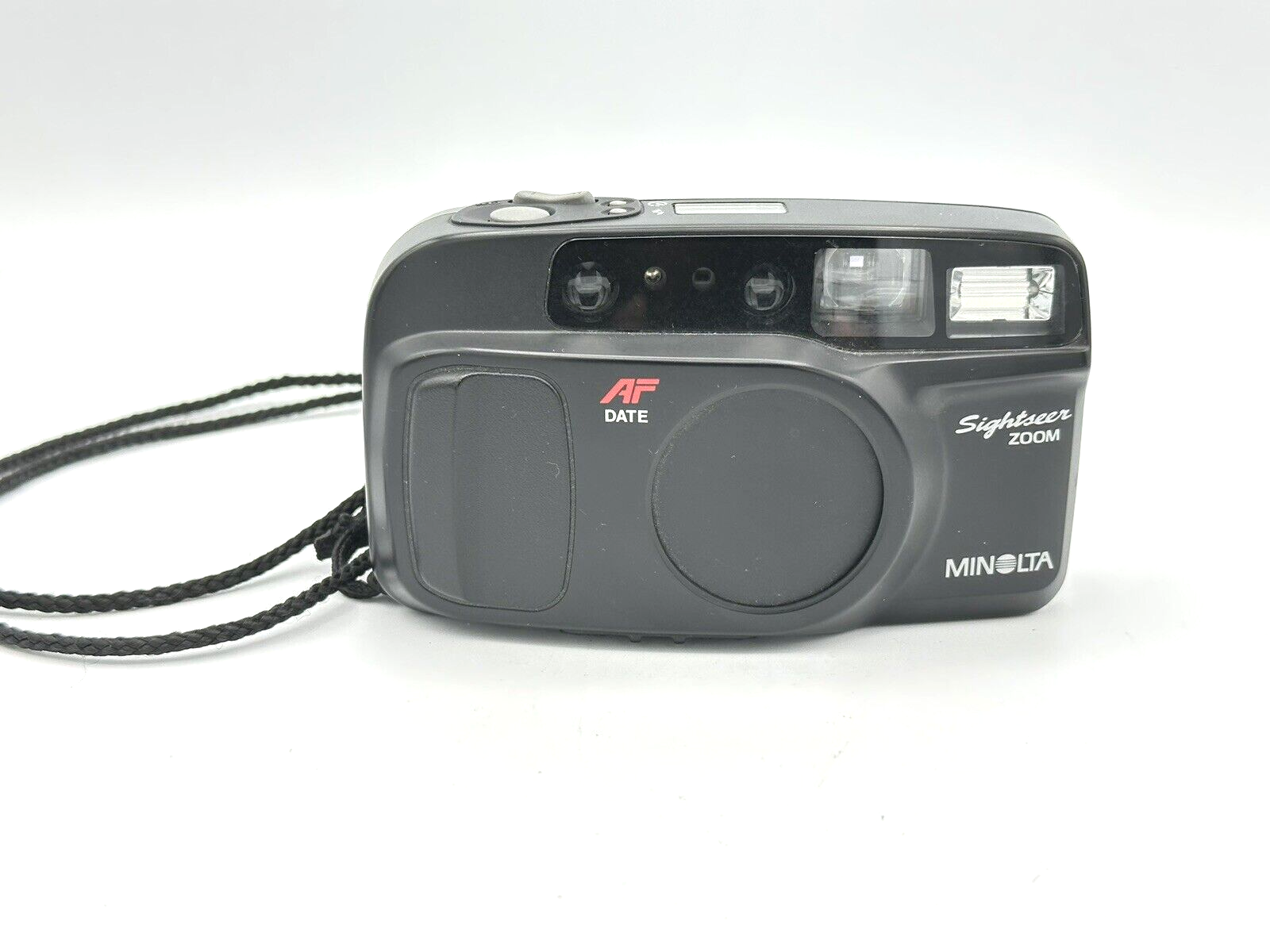 Vintage Minolta Sightseer Zoom AF Date 35mm Point & Shoot Film Camera | eBay