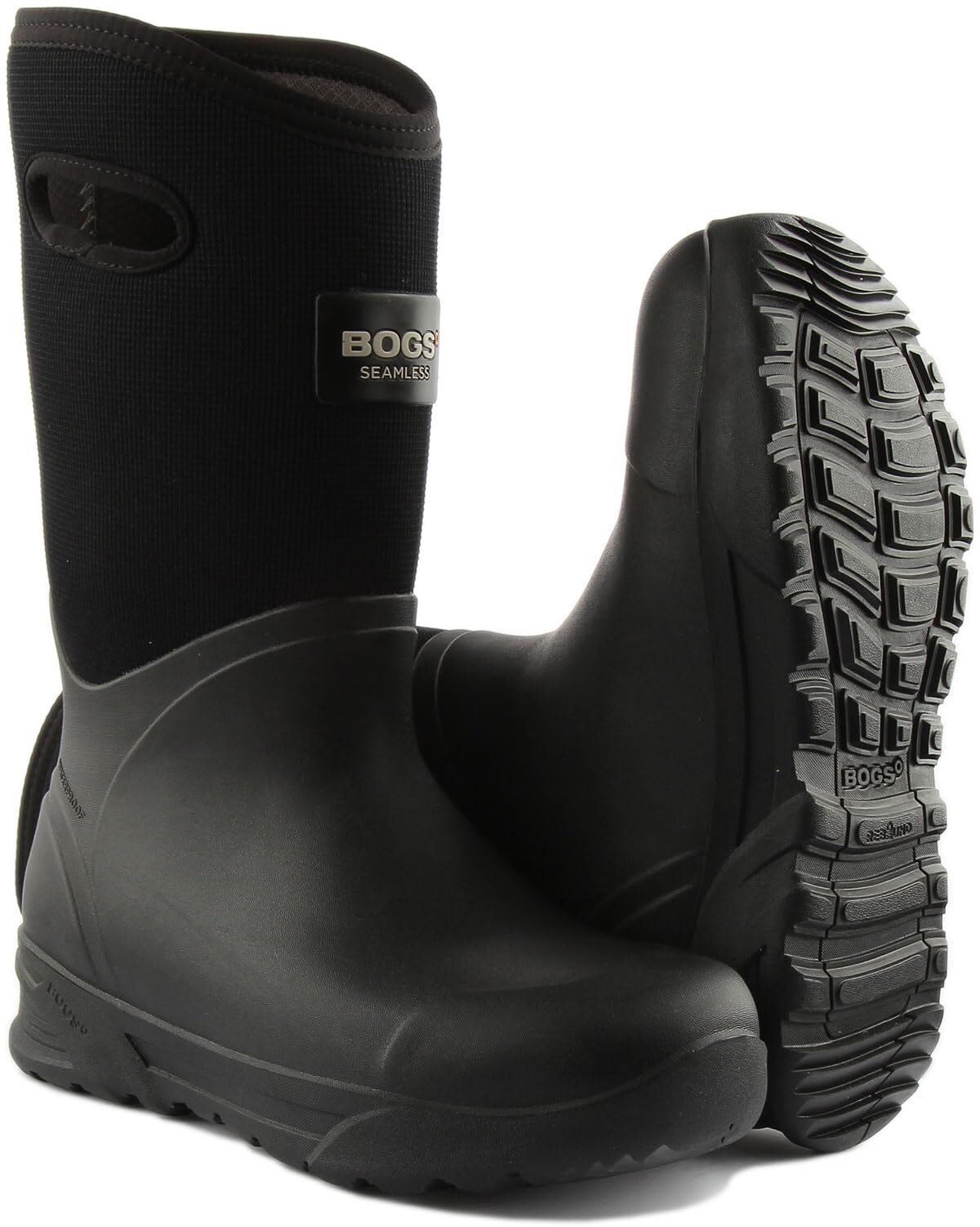 Bogs Men's Bozeman Tall Waterproof Insulated Rain Boot Black 10 DM US ...