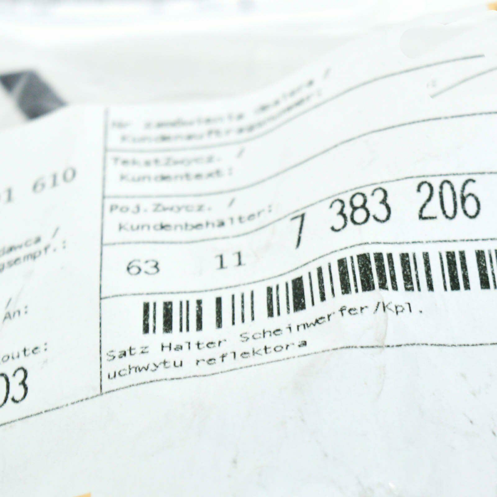 MINI Cooper F56 Set Of Mounts For Headlights 63117383206 NEW GENUINE | eBay