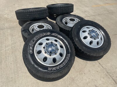 17" Ion Alloy 167 Polished Dually OEM rims wheels 2018 2019 2020 2021 ...