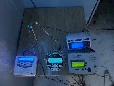4 NOAA Weather Radios (Wr-120, Reecom, MD319, Wr-300 | eBay