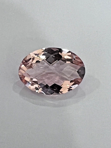 GORGEOUS MORGANITE PEACH PINK OVAL CKR 10X14 CTS- 4.50.FROM MOZAMBIQUE ...