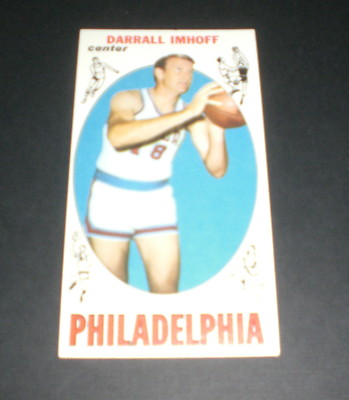 1969-70 PHILADELPHIA 76ers DARRALL IMHOFF BASKETBALL CARD #4 | eBay