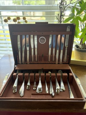 Vintage Naken’s Tarnish Proof Silverware Chest | eBay