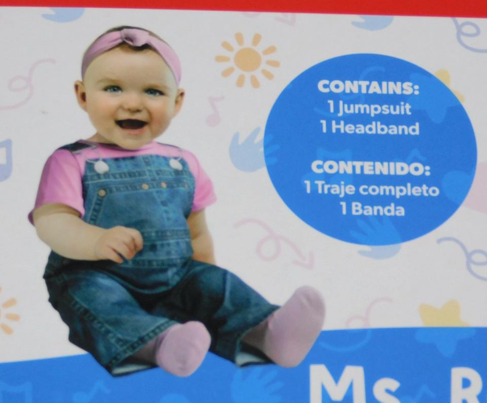 Ms Rachel 12-18 Months Dress Up Infant Costume Halloween | eBay