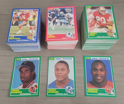 1989 Score Football ... Near Set 315/330 ... Missing 15 Cards | eBay