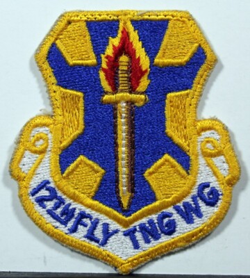 USAF 12th Flying Training Wing Full Colored Crest Insignia Badge Emblem ...