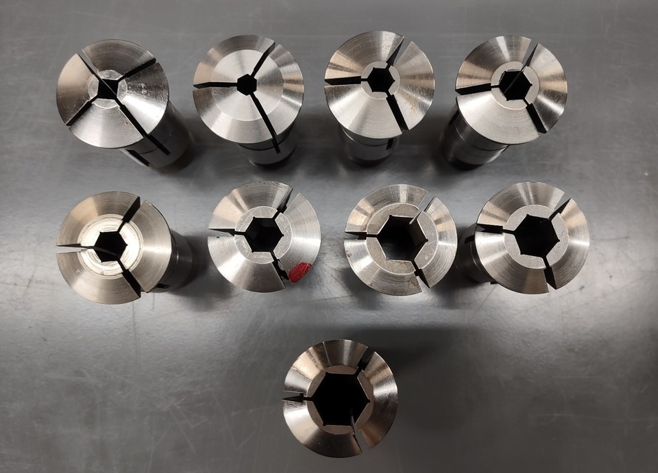 TD-25 guide bushing collet set 50 TD25 Hardinge, Southwick & Meister ...