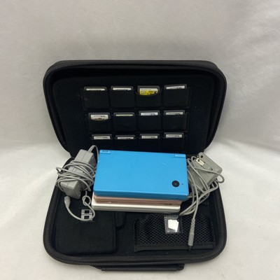 3 Nintendo DS Lot With 24 Games Chargers Black Carrying Case | eBay