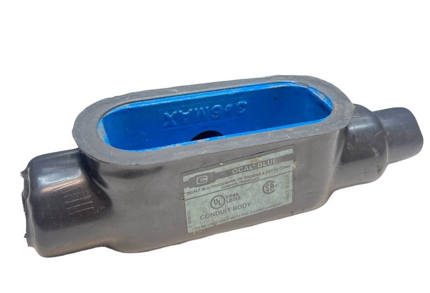 Thomas & Betts Ocal 1" PVC Coated Conduit Body (No Cover) **SALE** | eBay