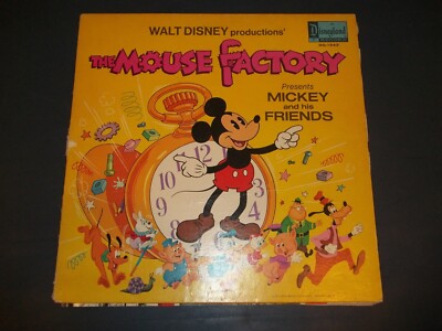 Vintage Disneyland Records The Mouse Factory With 15 Page Mouseketeer ...