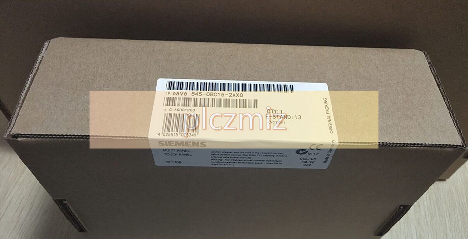 NEW Siemens TP170B Touch Panel 6AV6545-0BC15-2AX0 HMI 6AV6 545-0BC15 ...