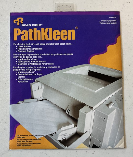 Rearr1237 - Read Right PathKleen Printer Roller Cleaner Sheets for sale ...