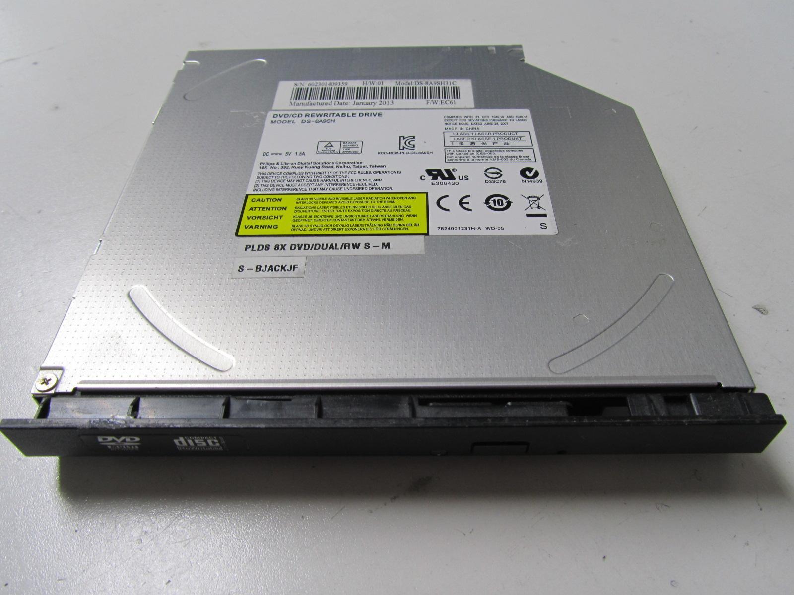 For Clevo Sager PS150SM CD/DVD Re-Writable Drive - DS-8A9SH - Tested | eBay