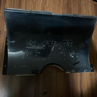 Chevy Silverado GMC Speedometer Instrument Cluster 63133 Low Miles 1988 ...