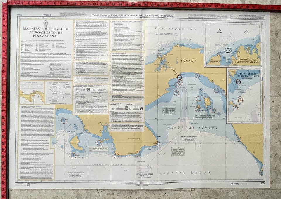 Admiralty 5504 MARINERS ROUTEING GUIDE APROACHES TO THE PANAMA CANAL ...