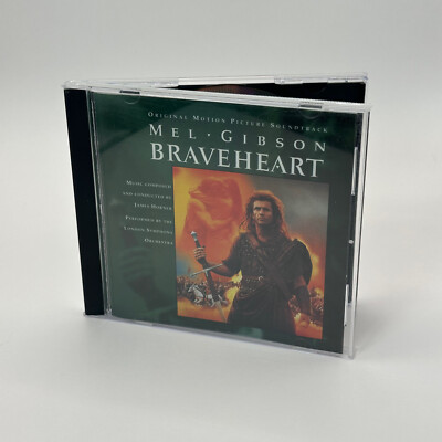Braveheart Original Motion Picture Soundtrack CD ~ Mel Gibson ~ 1995 ...