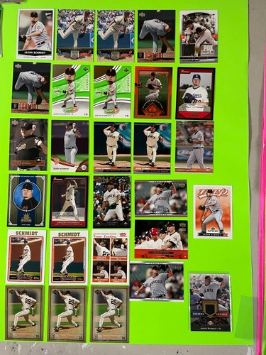 Jason Schmidt 2005 Midsummer Swatches Relic All Star Classic 29 Cards ...