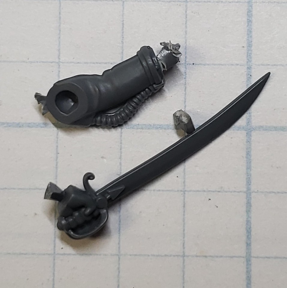 Warhammer 30k Solar Auxilia Bits Lasrifle Section Sergeant Charnabal ...