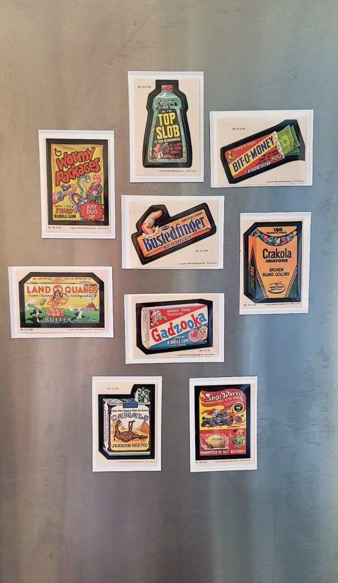 66 Sticker Cards 1979 Topps Wacky Packages Series 1 Complete 66-Card ...