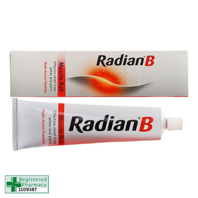 Radian B Muscle Rub 100g - Relief from Aches and Pains | eBay