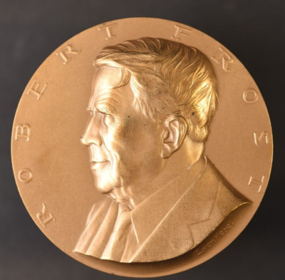 Robert Frost The Gift Outright E. Von Hebel 3" US Mint Bronze Medal | eBay