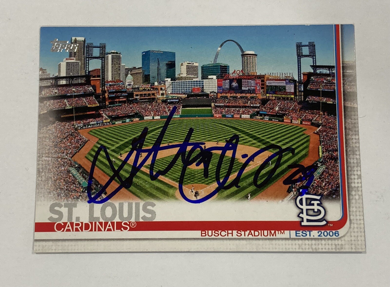 2019 Topps Signed Stubby Clapp St. Louis Cardinals Team Card ...