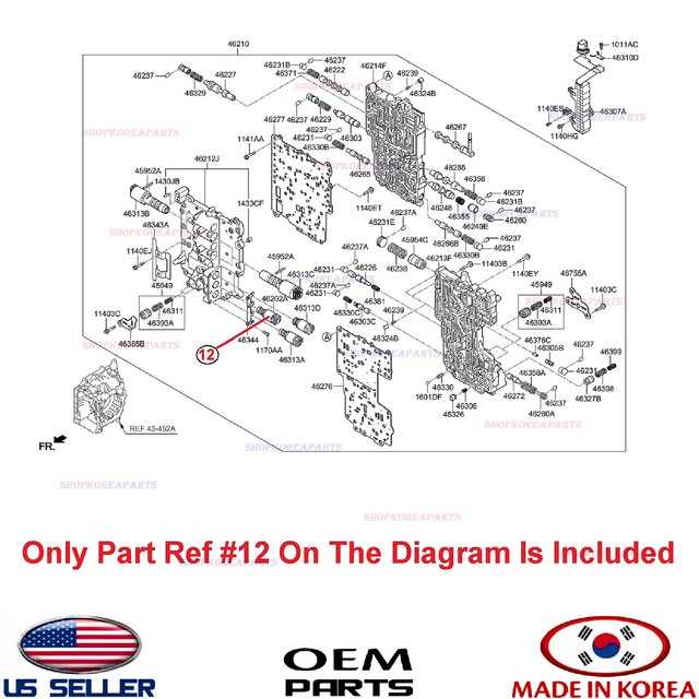 463133B011 Genuine Hyundai / KIA Solenoid Valve for sale online | eBay