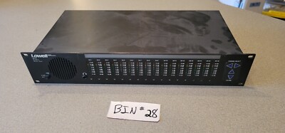 Lowell MP16 Amplified Monitor Panel 16 Channel - No POWER Adapter/CABLE ...