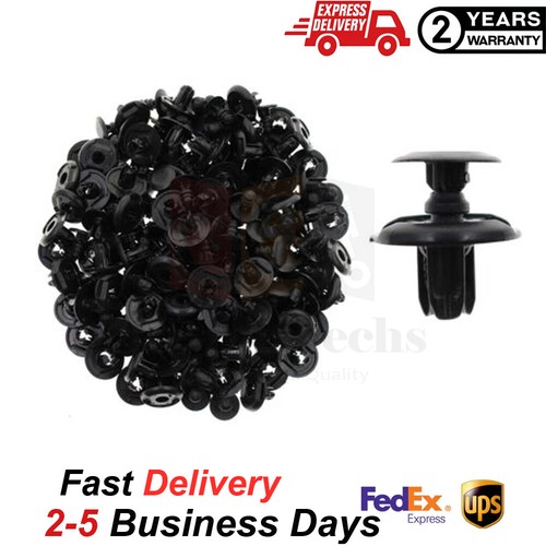 100 Push Type Clip For Honda Inner Fender Liner Splash Shield Retainer ...