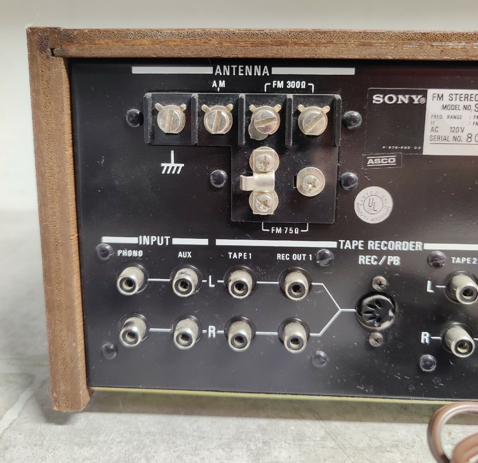 SONY STR-7035 Vintage FM/AM Stereo Receiver READ | eBay