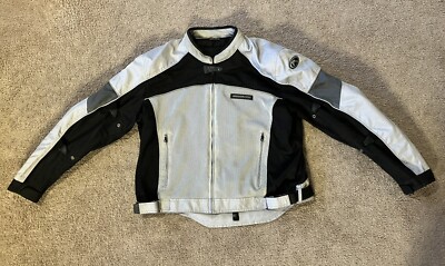 Men's FieldSheer Size 2XL Black/GreyMesh Armored/Padded Motorcycle ...